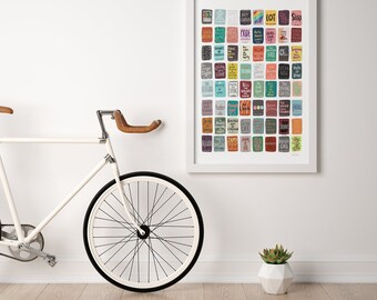 Rainbow Book Stack Print LGBTQ Pride Books Read With Pride Book Poster ...
