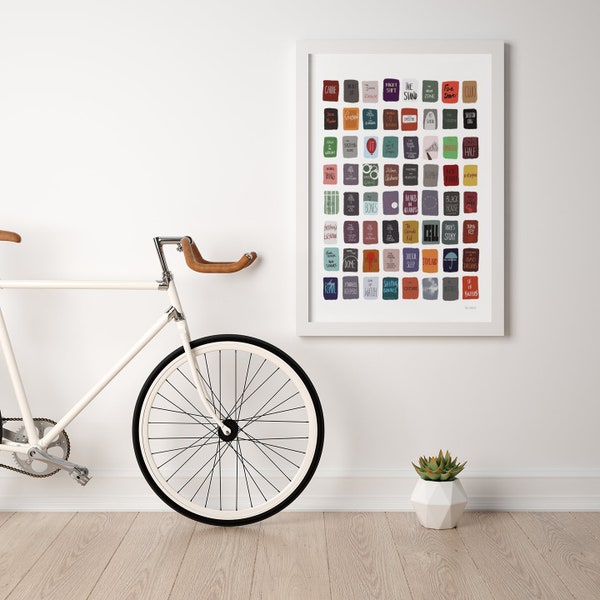 Stephen King Book Cover Poster - Etsy