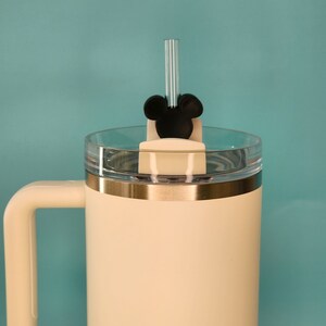 Mouse Stanley Cup Straw Topper, Mickey Straw Buddy, Mouse Stanley Straw ...