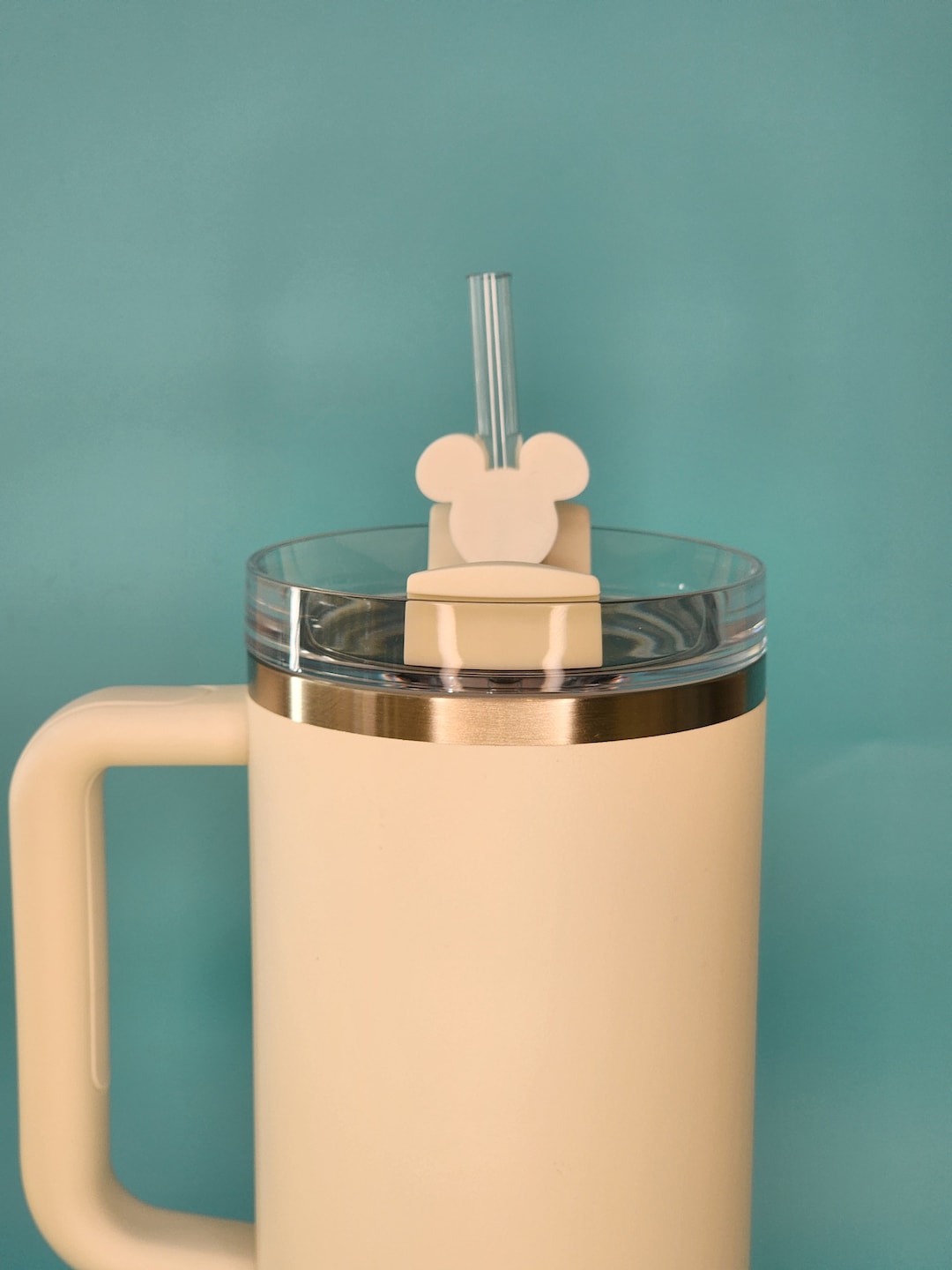 Mouse Stanley Cup Straw Topper, Mickey Straw Buddy, Mouse Stanley Straw ...