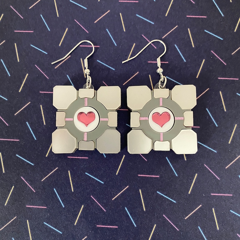 Companion Cube - Etsy