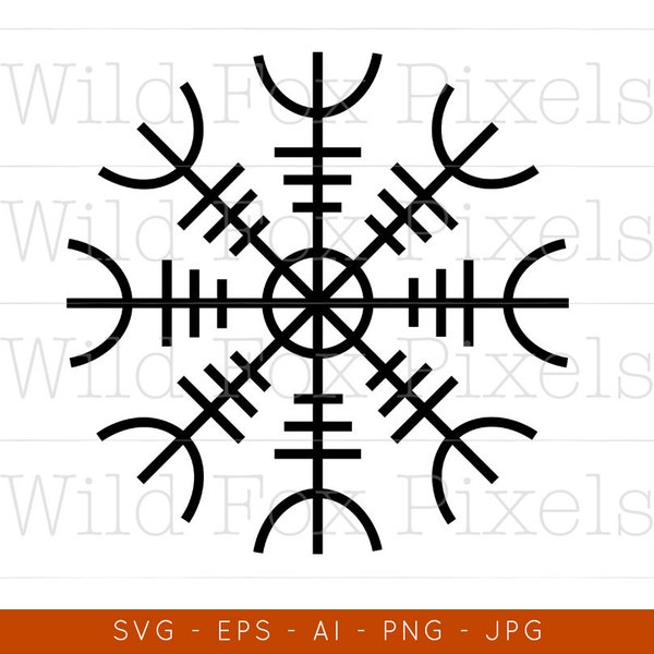 Helm of Awe Svg - Etsy
