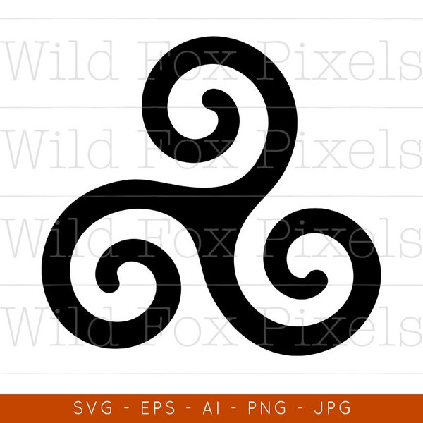 Irish Triskell Svg - Etsy New Zealand