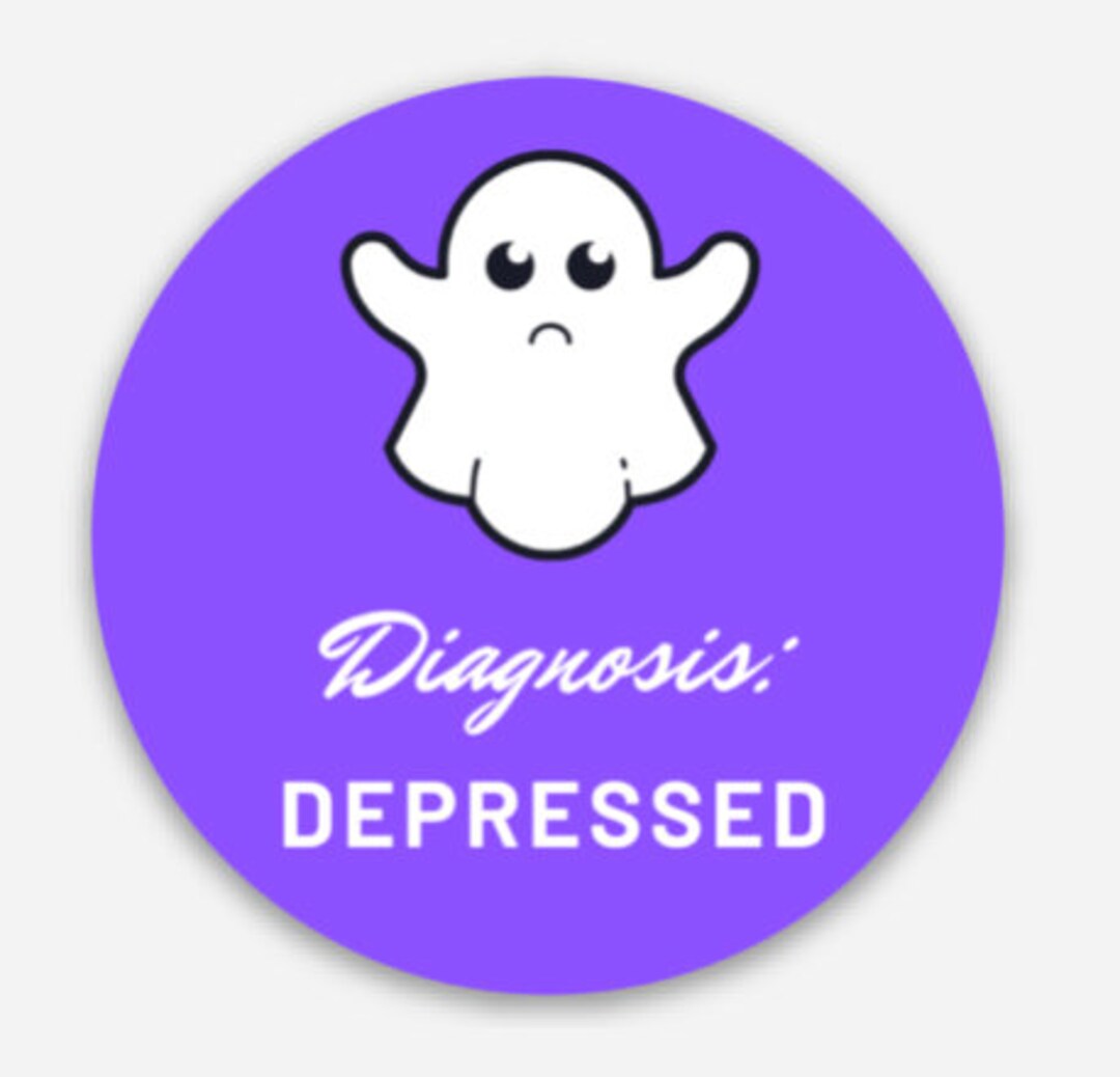 Diagnosis Multi-pack 3 Stickers, 2 Magnets, Magnet Bereavement, Mental ...
