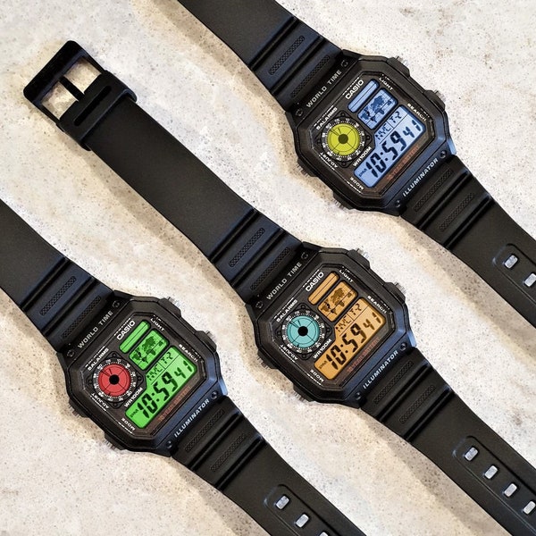 Casio ae1200wh mod - Etsy.de