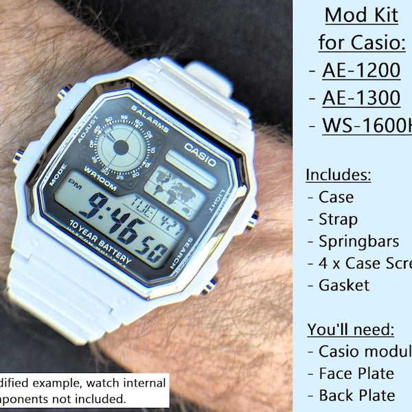 Casio Ae1200 Mod Kit - Etsy