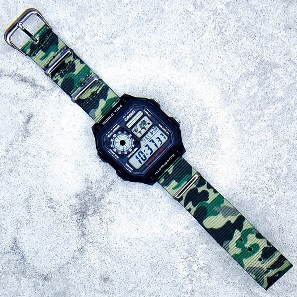Casio Ae1200 Strap - Etsy