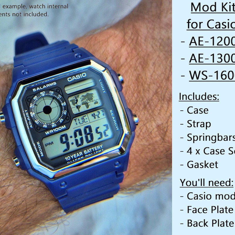 Casio Ae1200 Mod Kit - Etsy