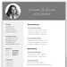 Curriculum Vitae Template, Cover Sheet, Application Templates German ...
