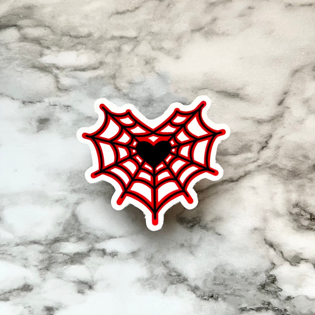 Valentines Sticker Goth Valentines Day Goth Stickers Heart Stickers Web ...