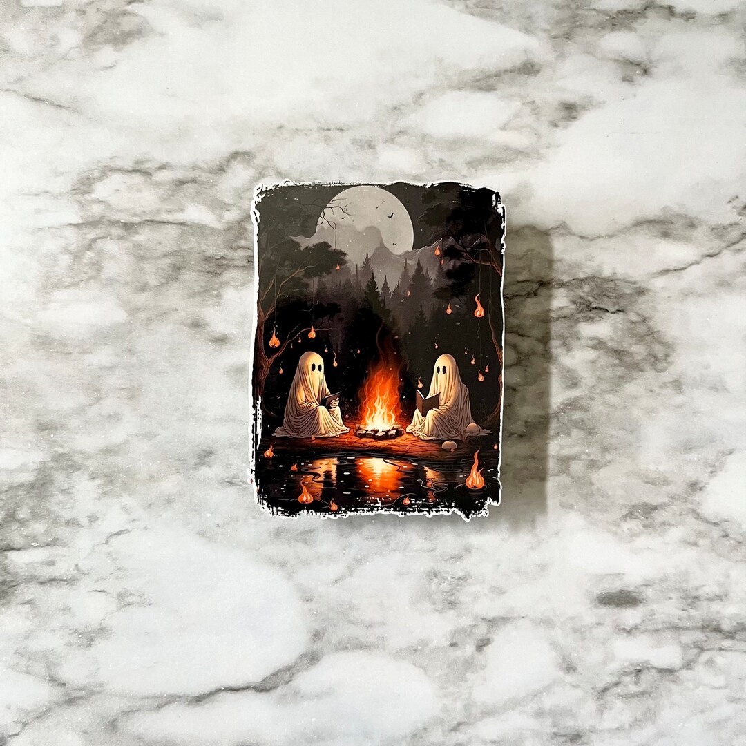 Ghost Stickers Spooky Stickers Ghost Sticker Halloween Stickers Reading ...