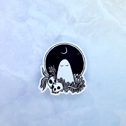 Ghost Stickers Spooky Stickers Ghost Sticker Halloween - Etsy