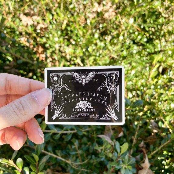Ouija Board Sticker Goth Stickers Halloween Stickers | Etsy