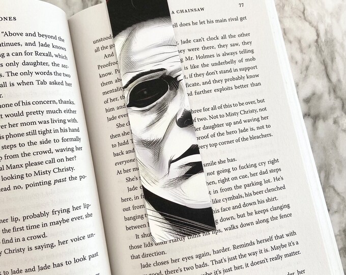 Horror Bookmark • Killer Bookmark • Goth Bookmarks • Michael Bookmark ...