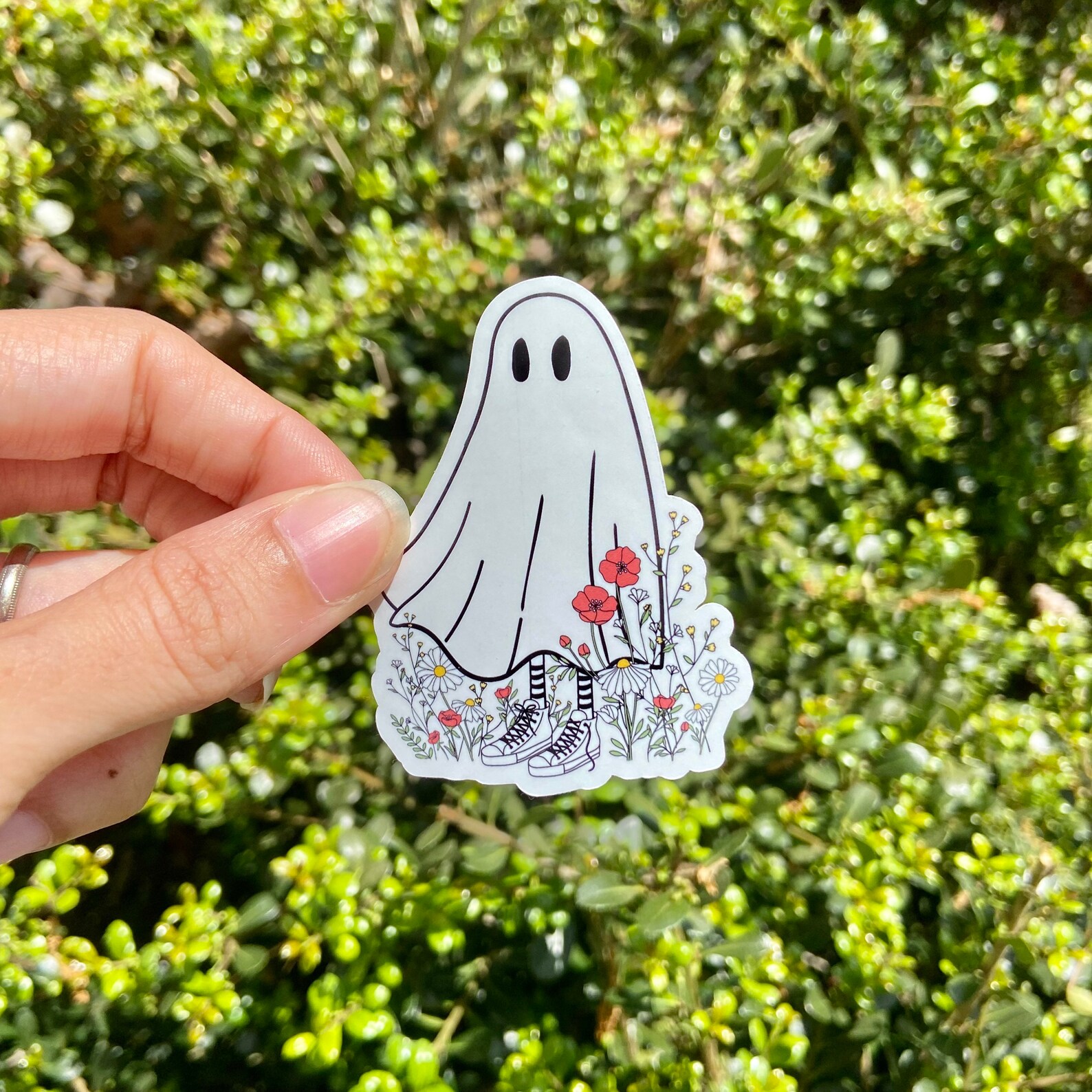 Ghost Stickers Spooky Stickers Ghost Sticker Halloween - Etsy