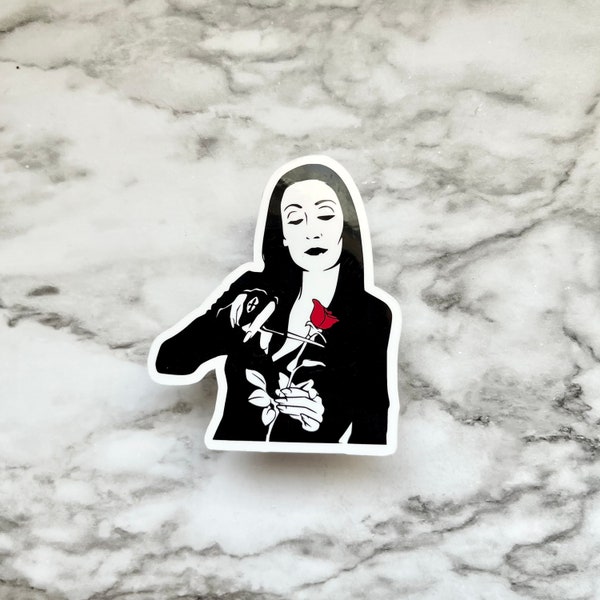 Morticia Addams - Etsy