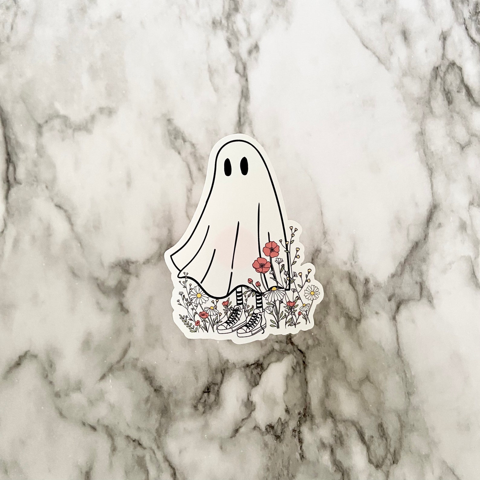 Ghost Stickers Spooky Stickers Ghost Sticker Halloween - Etsy