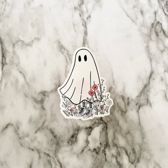 Ghost Stickers Spooky Stickers Ghost Sticker Halloween - Etsy