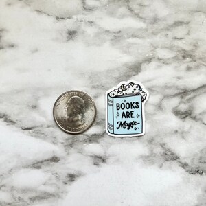 Book Stickers Books Are Magic Sticker Reading Sticker Bookish Stickers ...