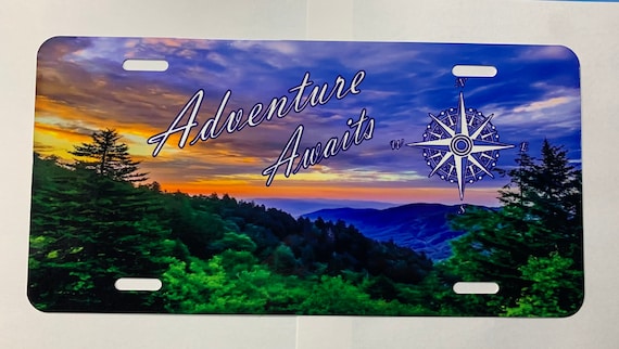 Custom Photo License Plate or Frame-single Sided-your Pictures | Etsy
