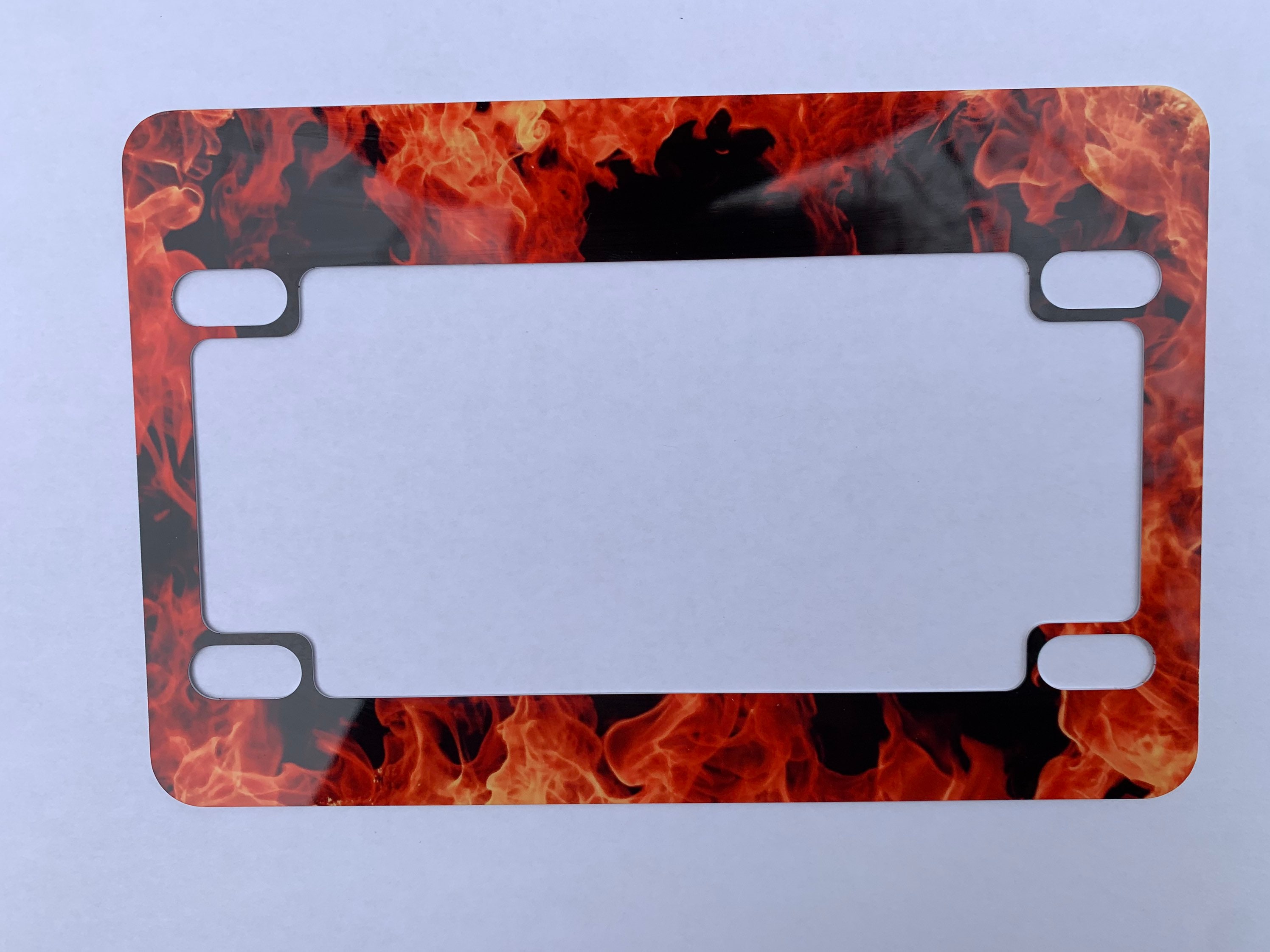 Custom Photo License Plate or Frame-single Sided-your Pictures Printed ...