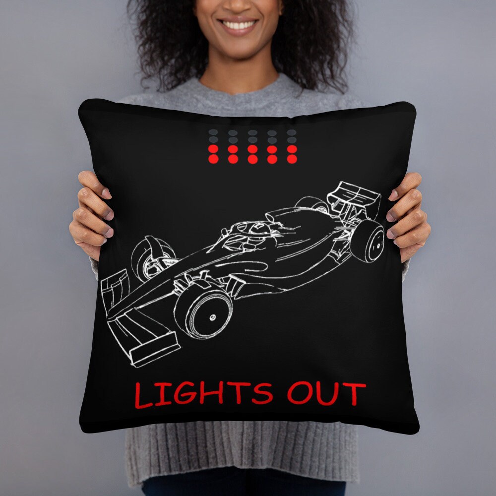 Formula 1 Pillow, F1 Pillow, Car Racing Pillow, F1 Merch, F1 Gift ...