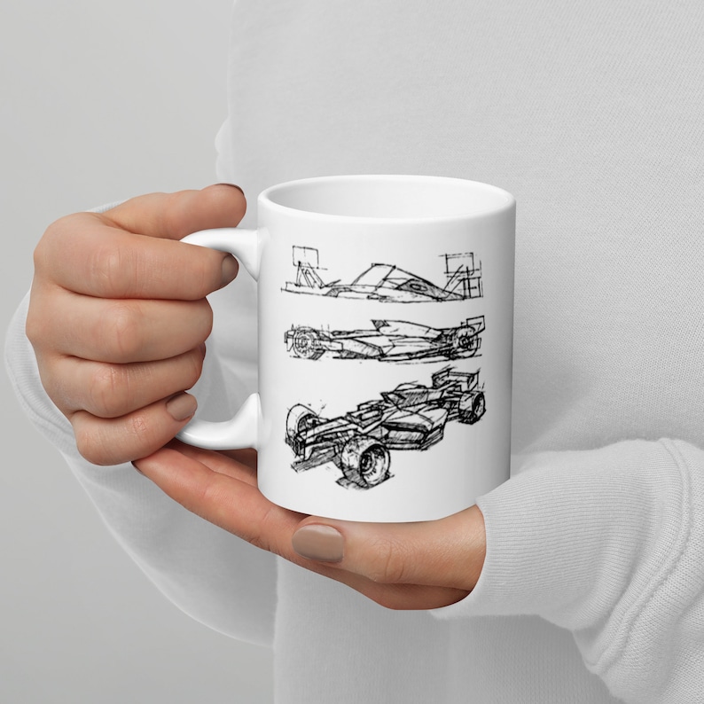 F1 Mug, Formula 1 Mug, Formula 1 Coffee Mug, Formula 1 Coffee Cup, F1 ...