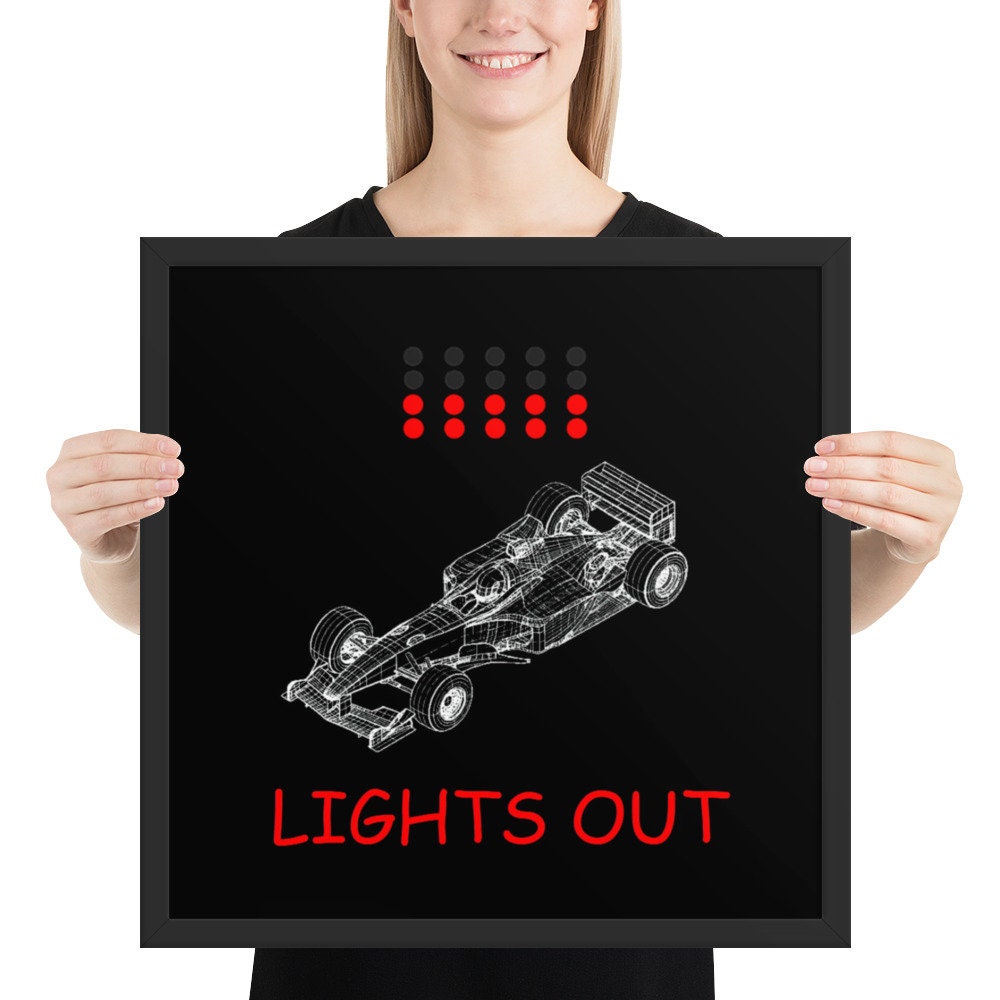 Formula 1 Poster, F1 Wall Art, Formula 1 Wall Art, F1 Poster, Formula ...