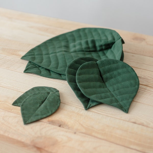 Leaf Coasters - Etsy
