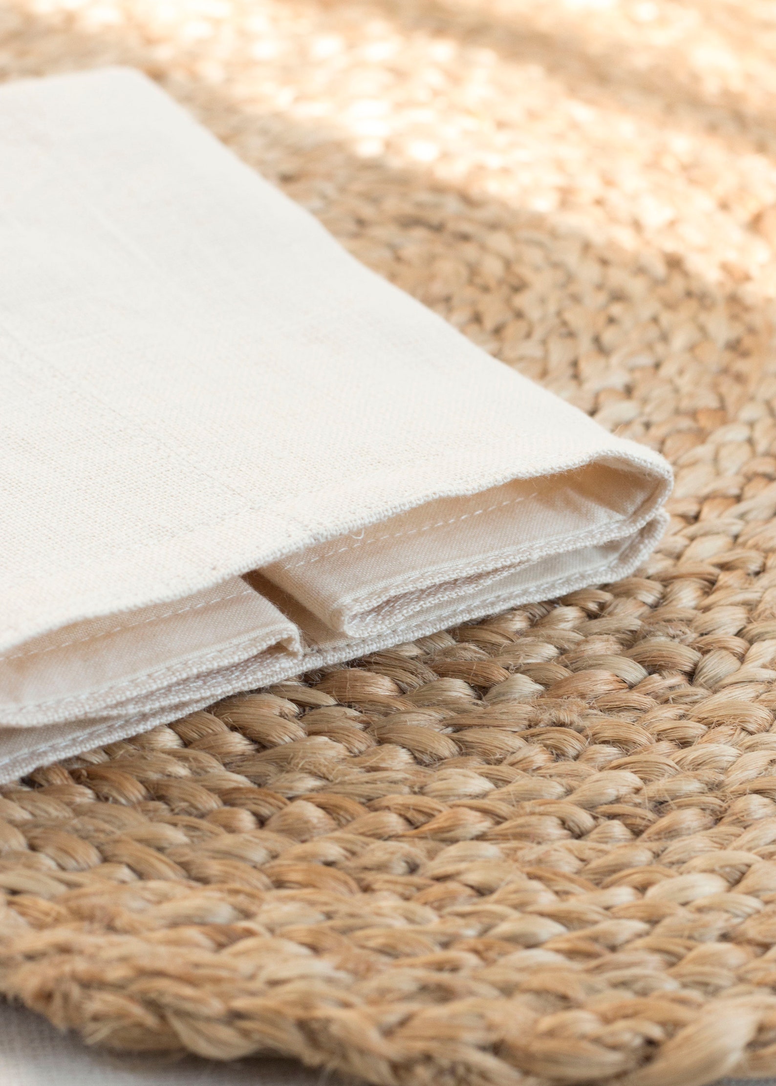 White Linen Tissue Box Cover 100% European Washed Linen With Cotton ...