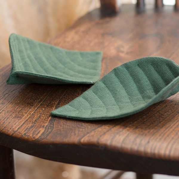 Leaf Coasters - Etsy