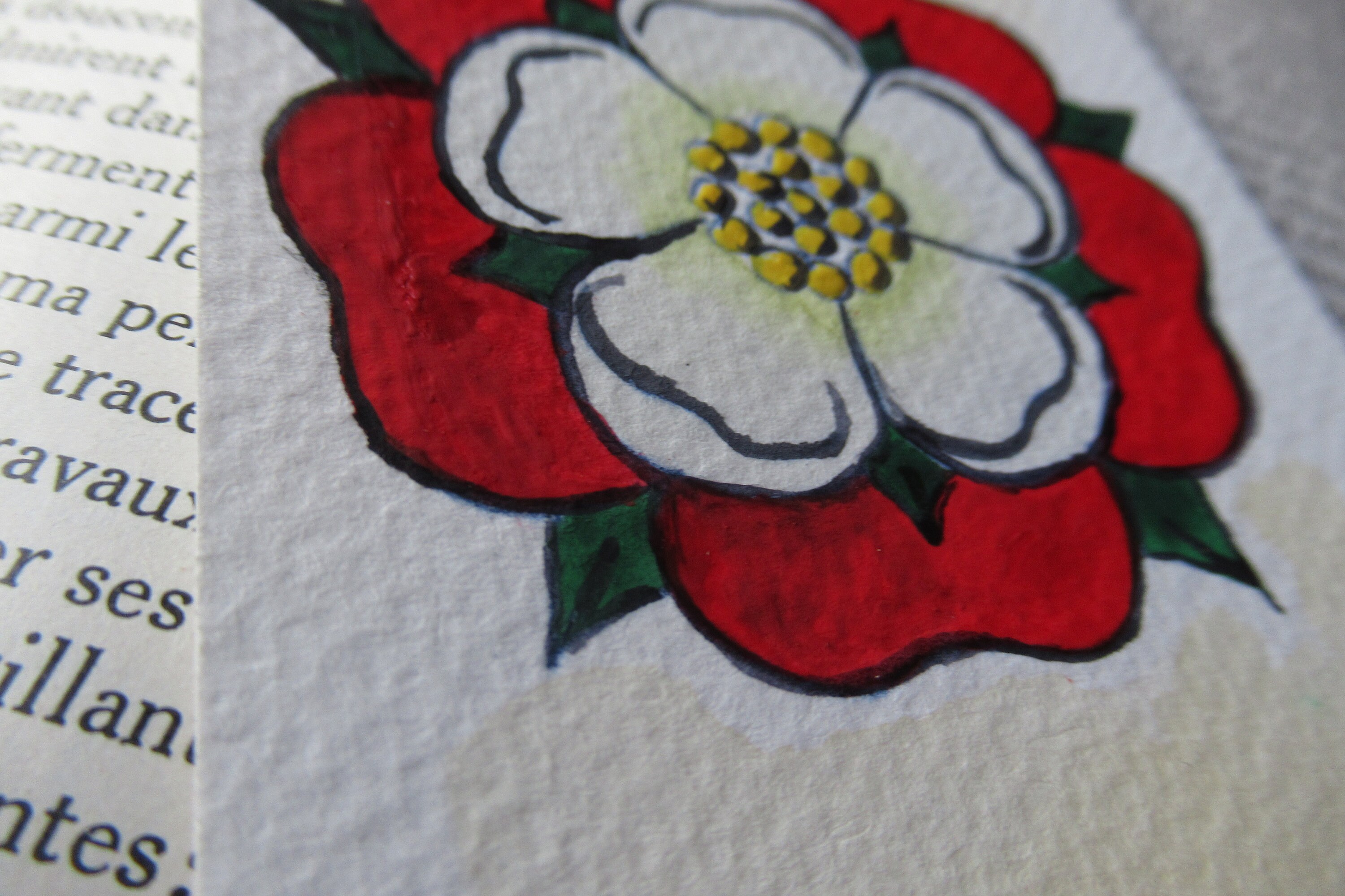 Handmade Bookmarks Houses of England Tudors York - Etsy