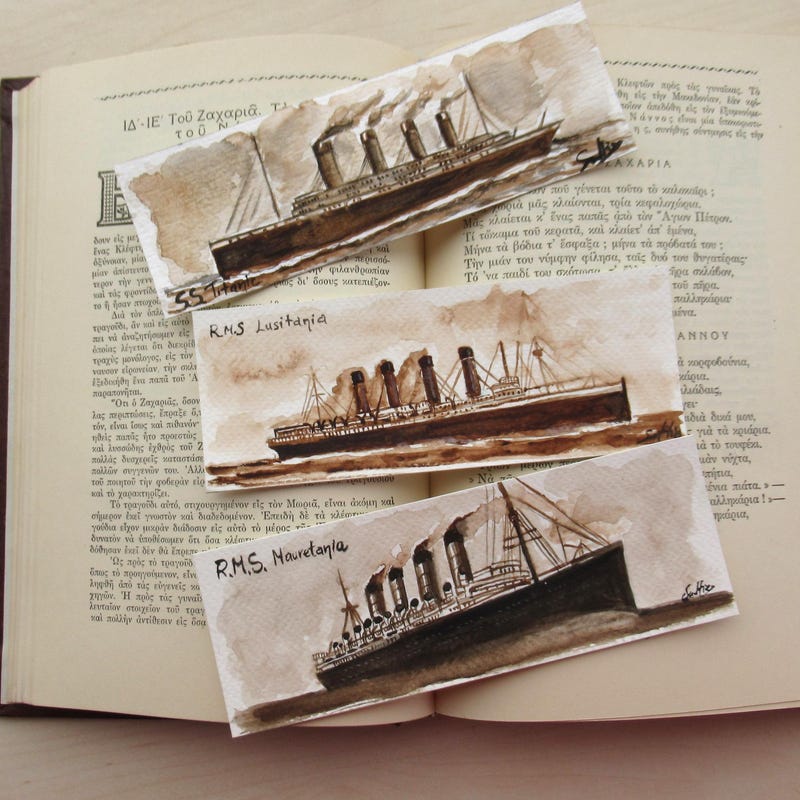 Titanic Ship - Etsy