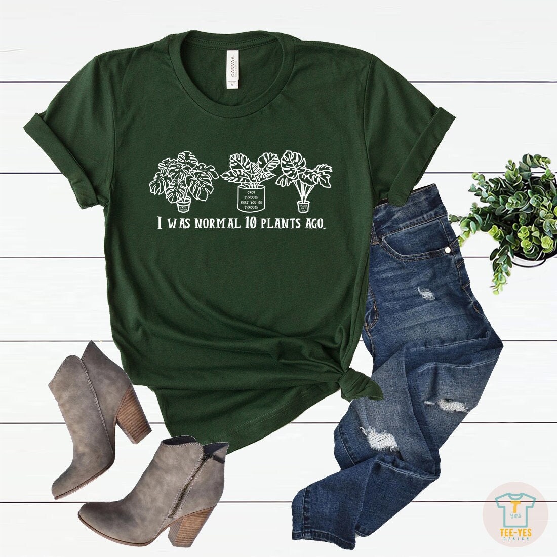 Monstera Shirt Plant Lover T-shirt Plant Lover Gift Funny - Etsy