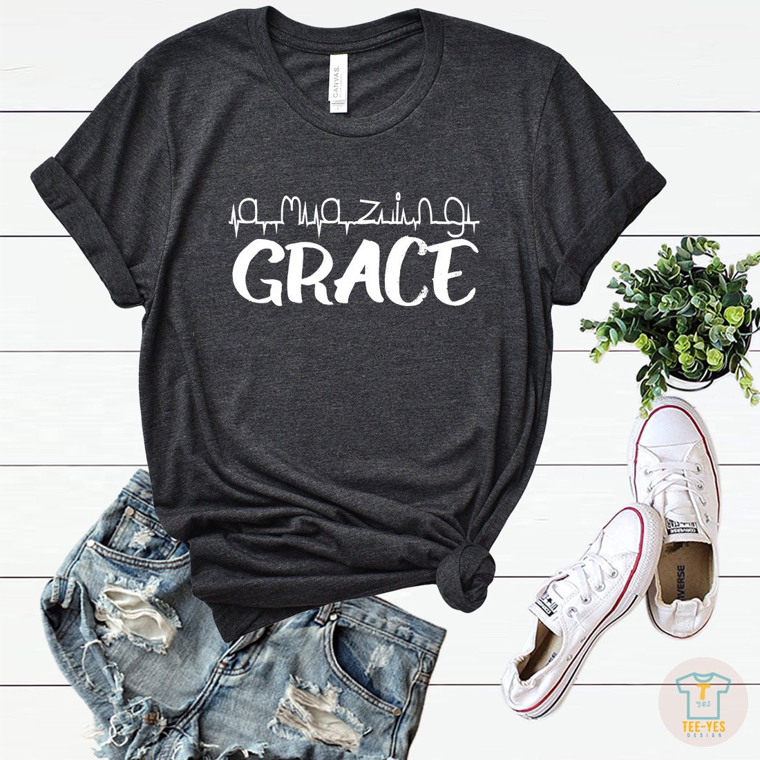 Amazing Grace Shirt, Christian Shirt, Faith Shirt, Religion Shirt ...