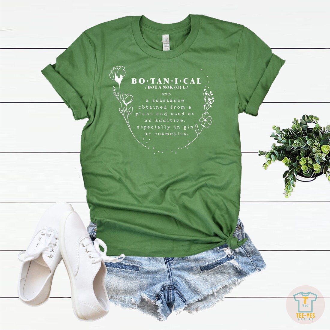 Botanical Definition Shirt, Wildflower Shirt, Vintage Botanical Shirt ...