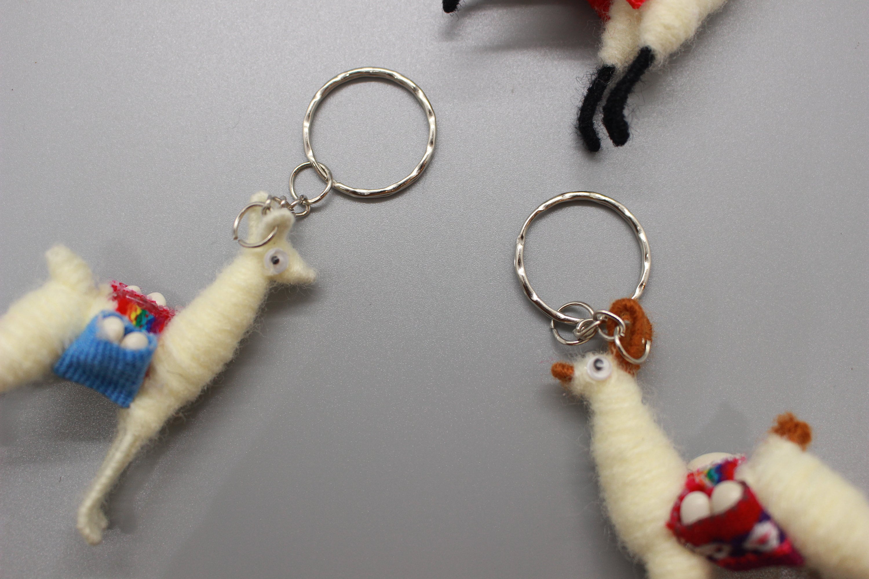 Fair Trade Llama Key Chains Keychain Charms Accessories for | Etsy