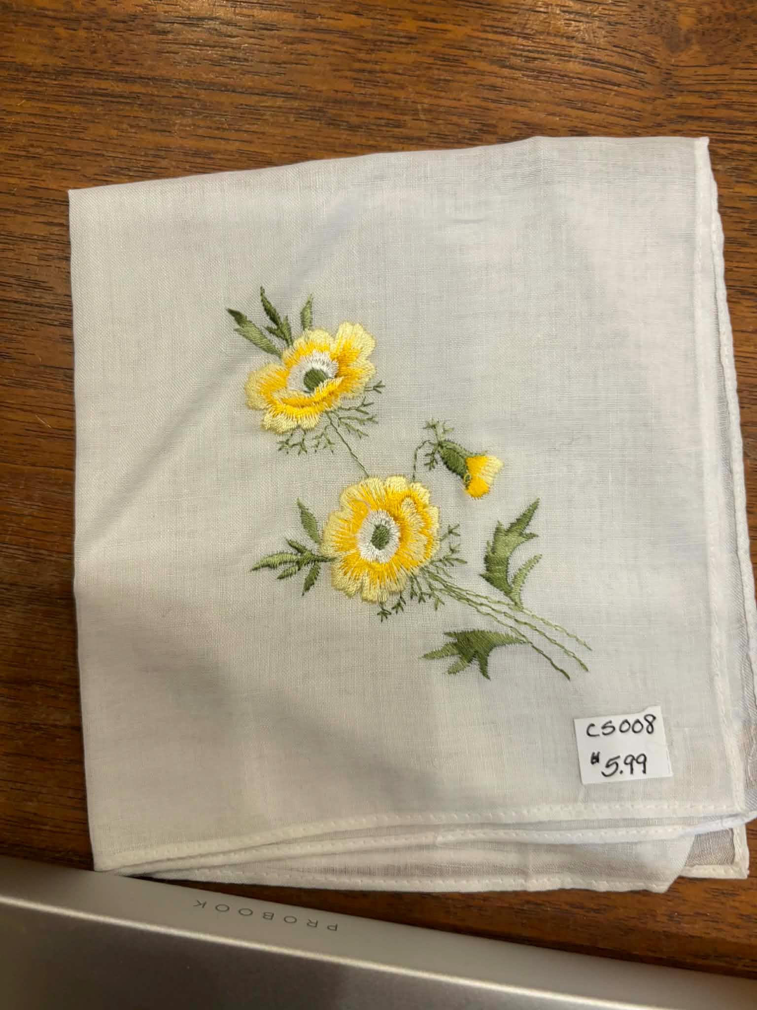 Vintage Hand-embroidered Hankies Women Ladies Handkerchiefs, Dainty and ...