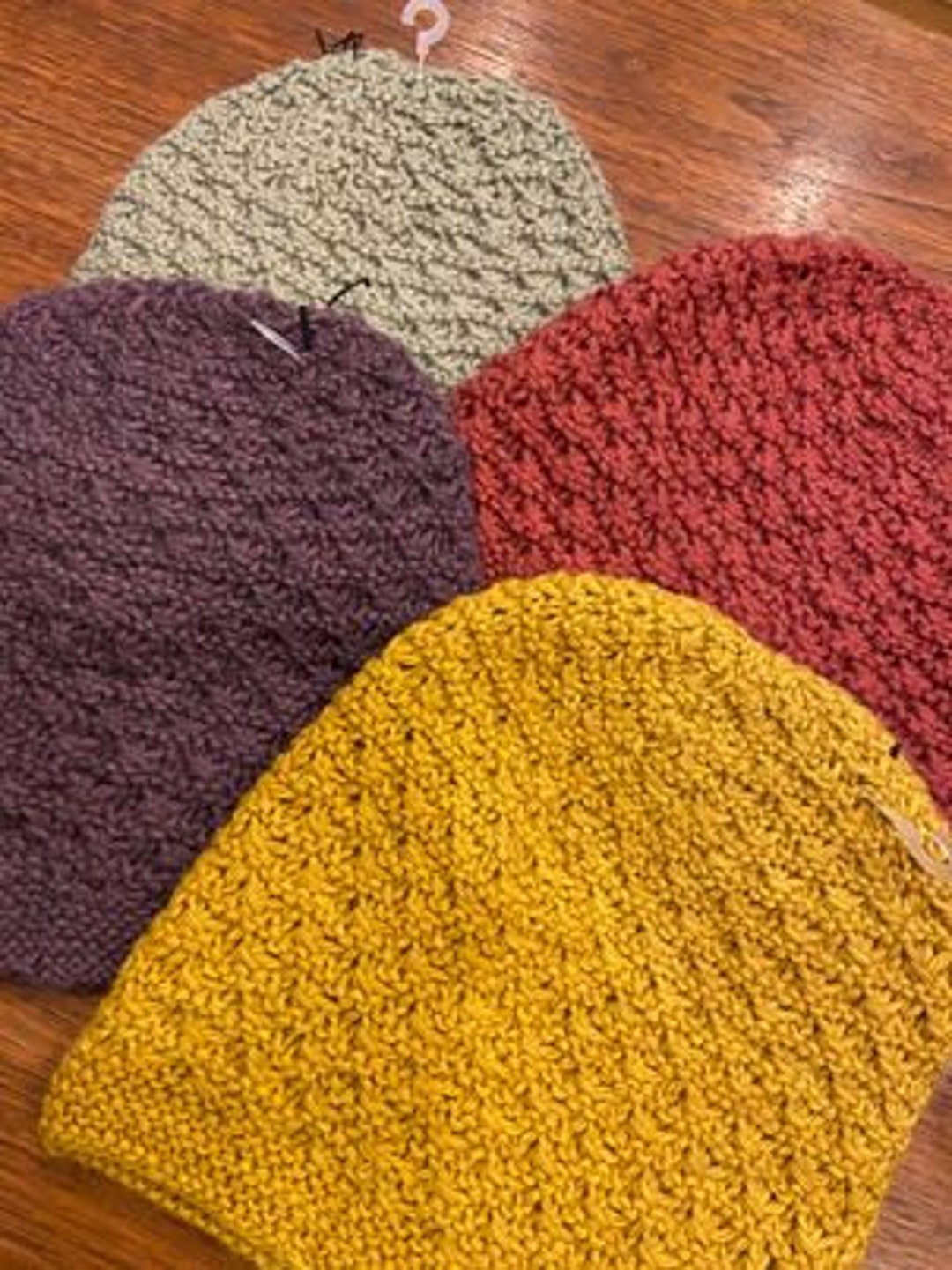 Hand-knit 100% Alpaca Adult Inca Hat Winter Beanie Skull Cap, Solid ...