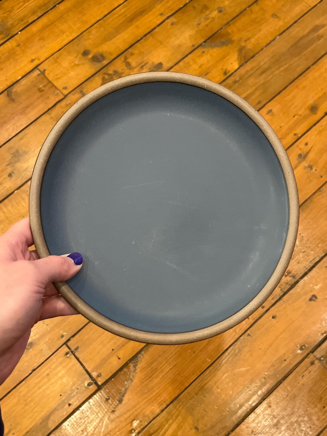 East Fork Pottery Blue Plate, Blue Dish, 8.5”, East Fork Dishware ...