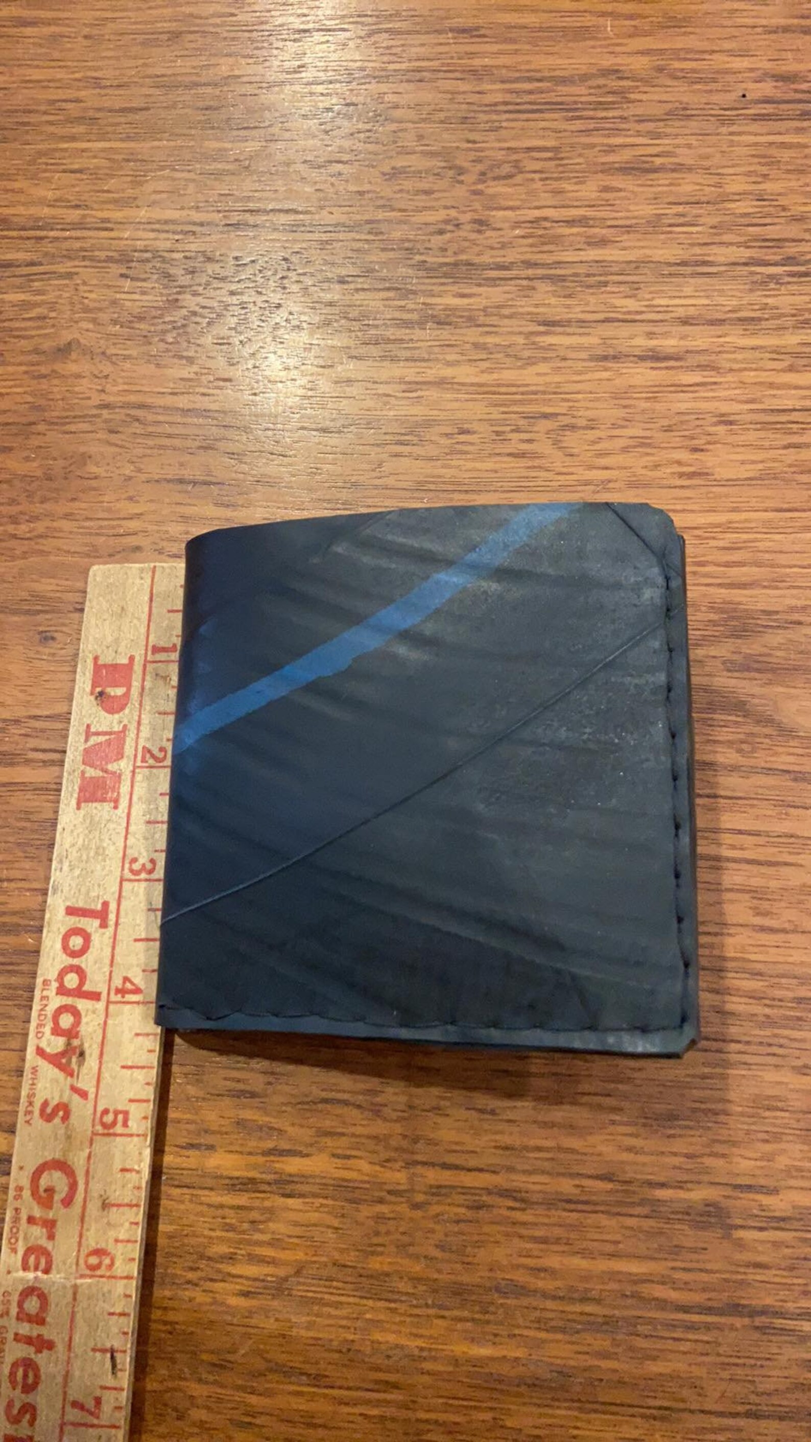 Recycled Black Rubber Tire Wallet Billfold Fair Trade From - Etsy