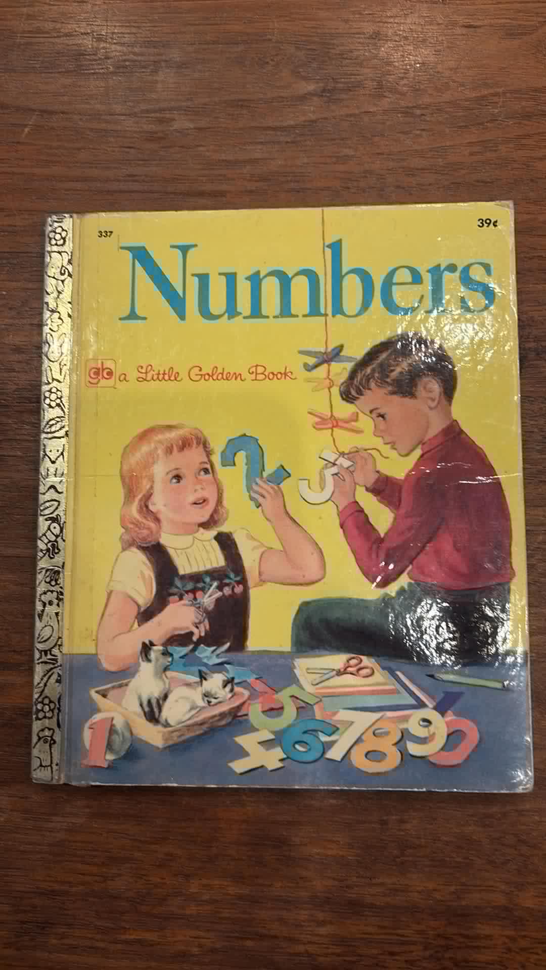 Vintage Children's A Little Golden Book Collection, Numbers, 1955 ...