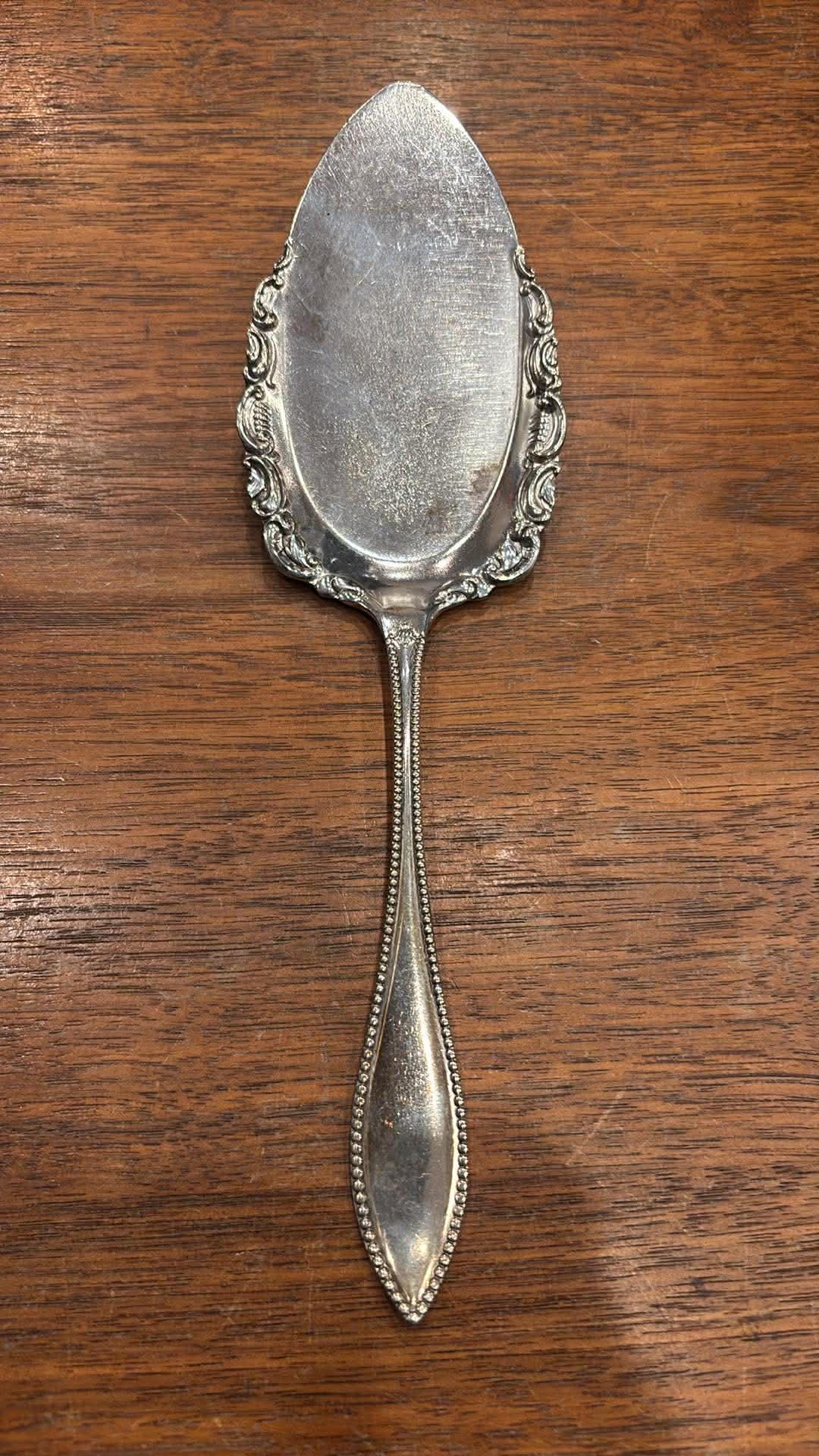 Vintage Silverware Serving Spoons Dippers Cake Pie Servers, Charcuterie ...