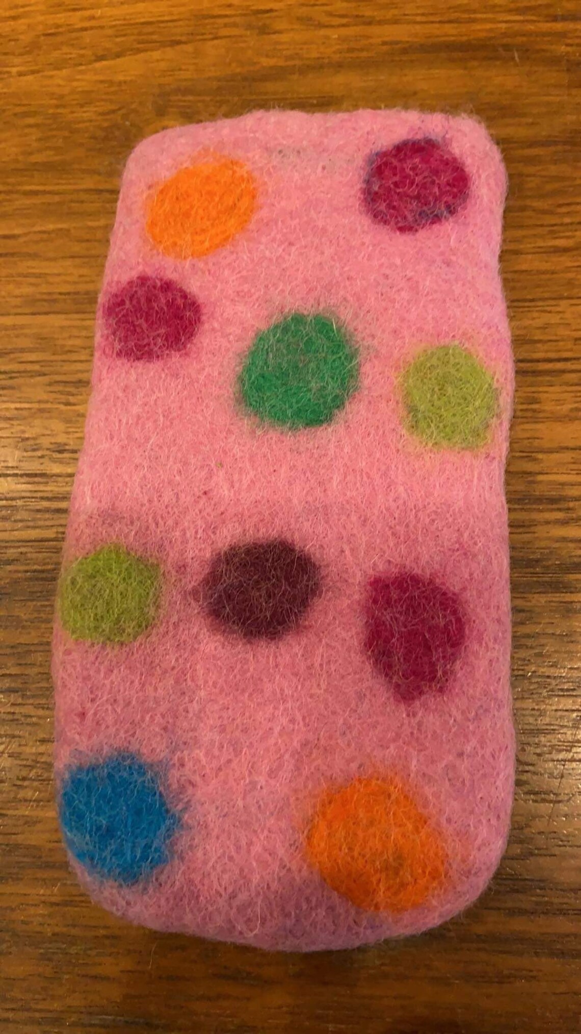 Felted Wool Glasses Case Felt Eye Glass Holder 6.5 X 3 - Etsy