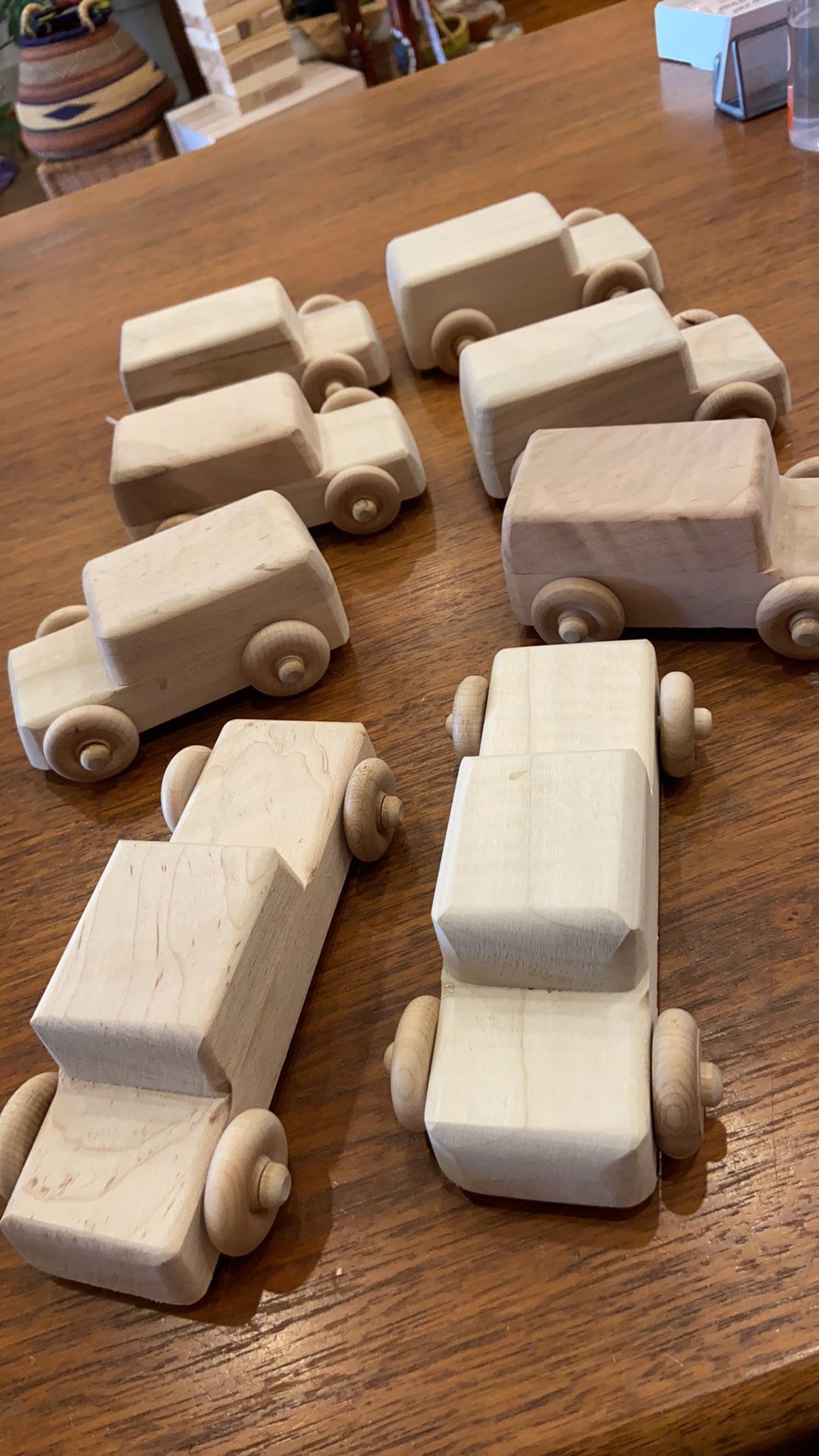 Handmade Wooden Cars Trucks Suvs Vehicles Kids Toys, Stocking Stuffer ...