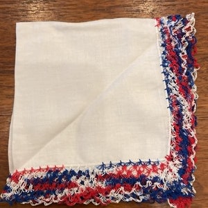 Vintage Hand-embroidered Hankies Women Ladies Handkerchiefs, Dainty and ...