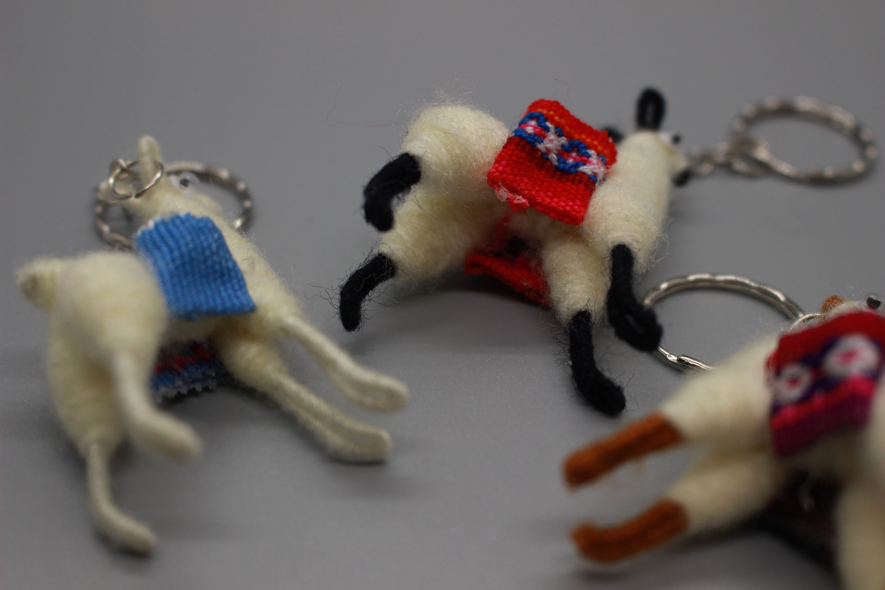 Fair Trade Llama Key Chains, Keychain Charms, Accessories for Lanyard ...