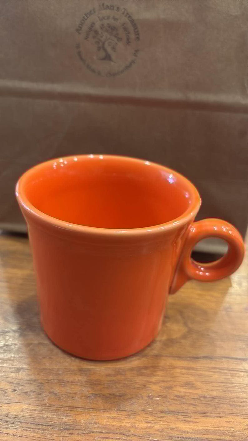Hand Thrown Pottery Coffee Mugs and Tea Cups, Fiesta Ware, Your Choice ...
