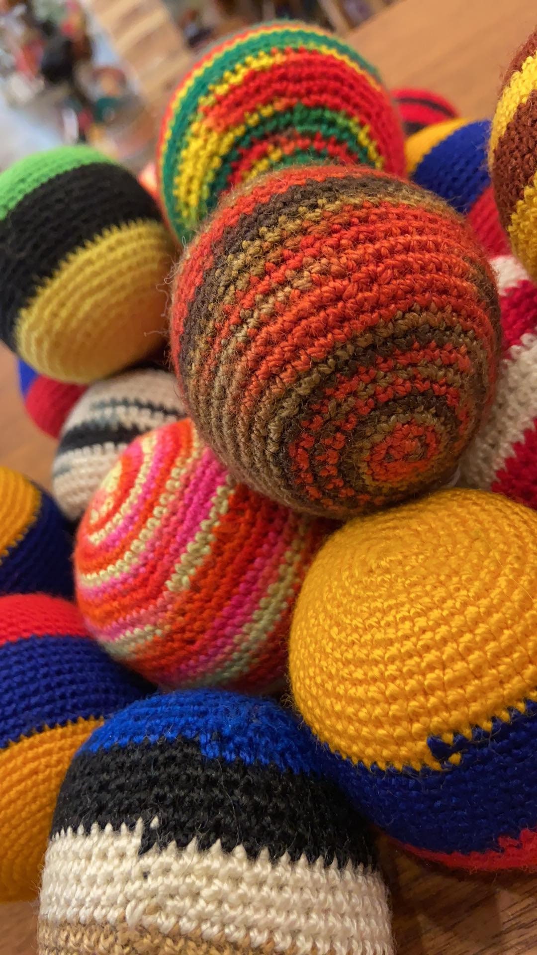 Hand-knitted Hacky Sack 2.5 Inches Stocking Stuffer Toys - Etsy UK