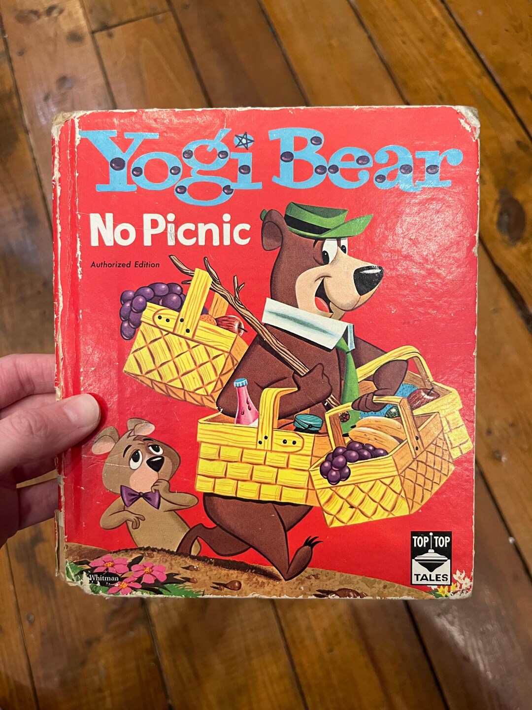 Vintage Yogi Bear No Picnic Children’s Picture Book, Top Top Tales ...